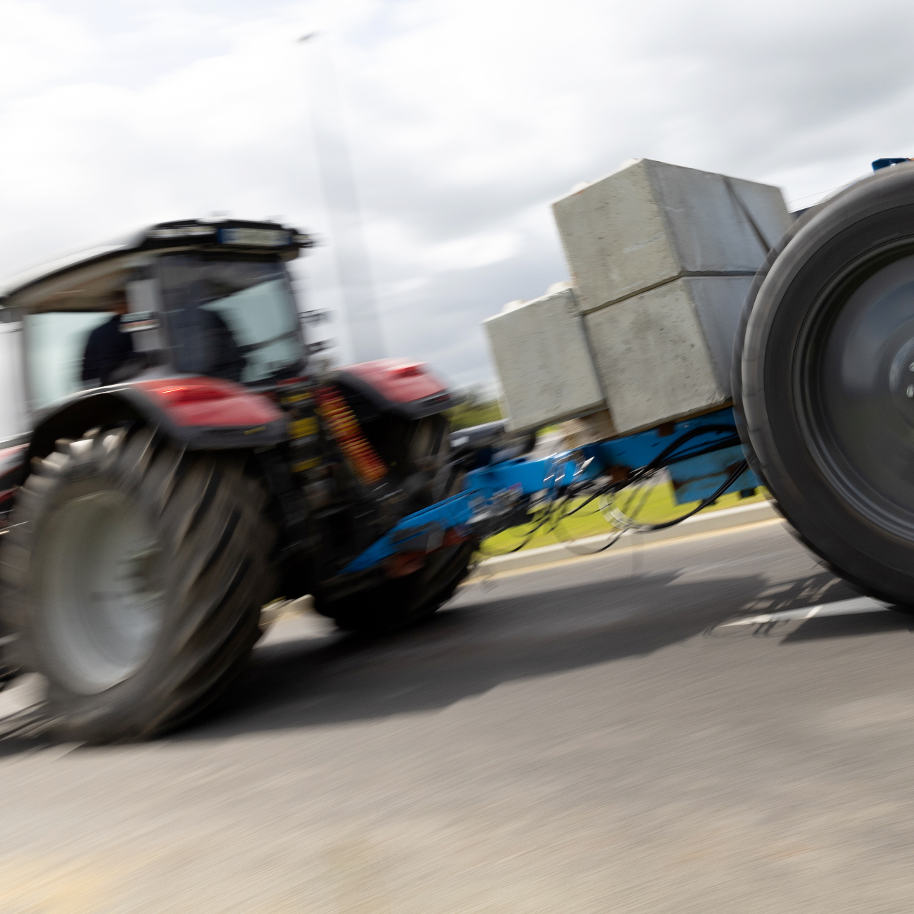 Brake test in progress - Monroc